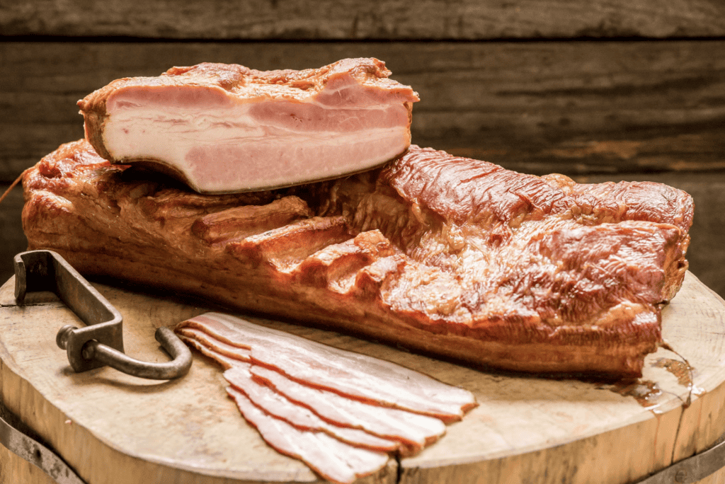 Streaky Bacon - 1kg slab - Uncles Smallgoods